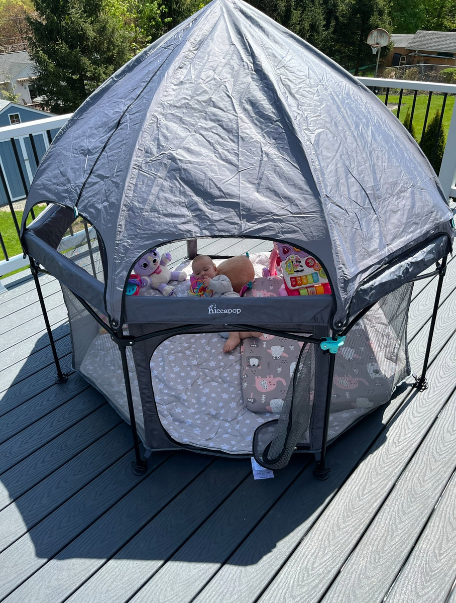 hiccapop Portable Playpen – Mommy, Me and Beyond